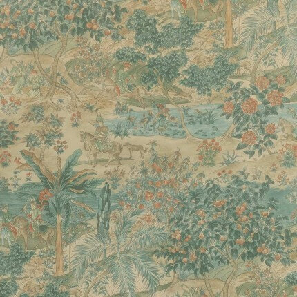 Ramayana Wallpaper - GP & J Baker