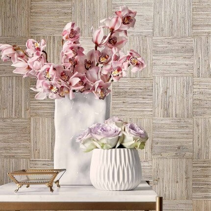 Mosaic Weave Wallpaper - Thibaut