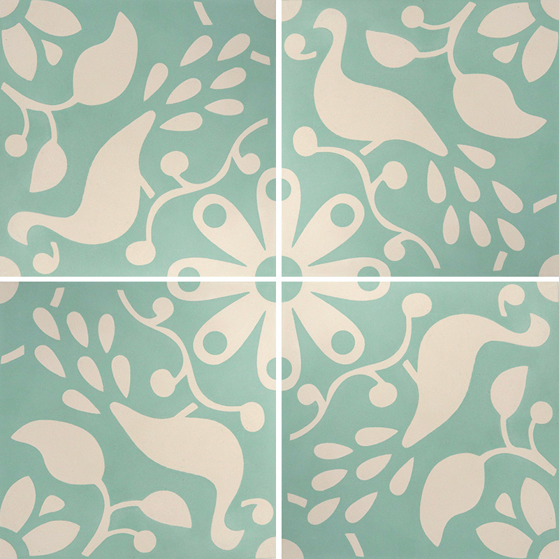 Pip Bird cement Tile Pip Studio
