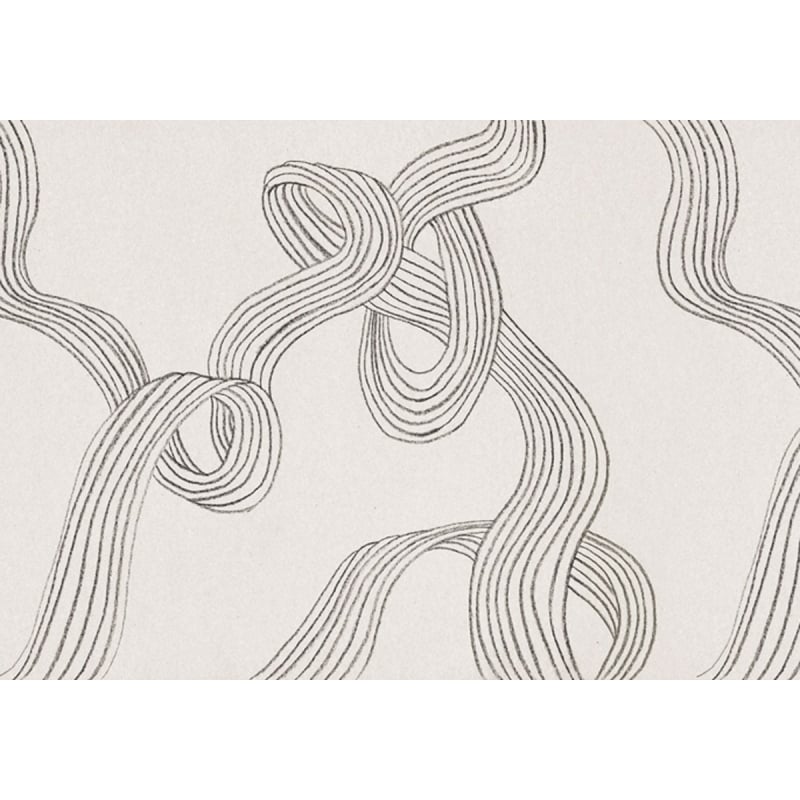 Stripes Graphite Panel - Rebel Walls