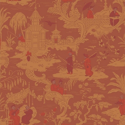 Chinese Toile Wallpaper - Cole and Son