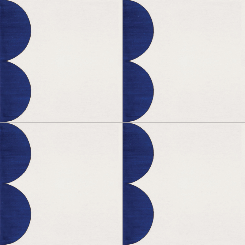 Alfabetile B Tile Mavi Ceramica