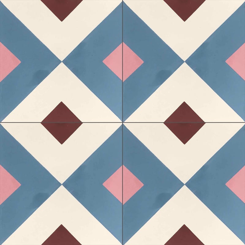 Carré cement Tile Carodeco