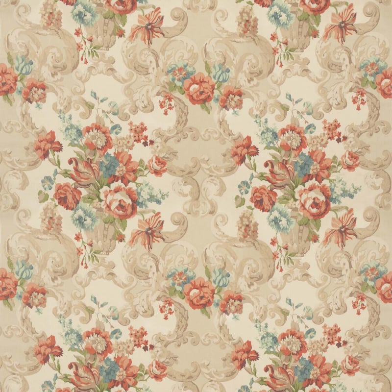 Pink Rococo Wallpaper