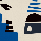 Babylone Blue XXL Velvet - Babel Brune