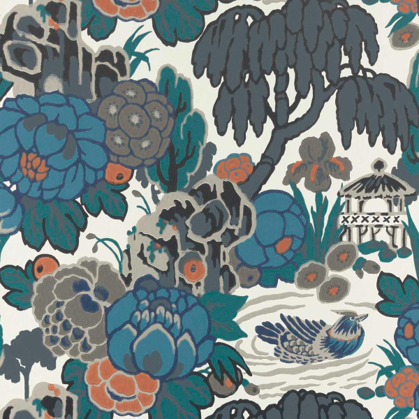 Mandarin Garden Wallpaper - 1838