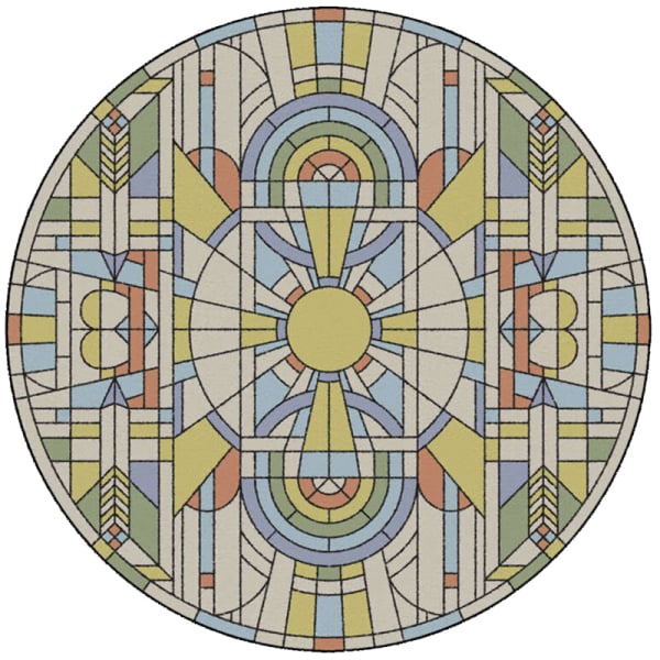 Tapis Vetro 2 Rond - Yo2