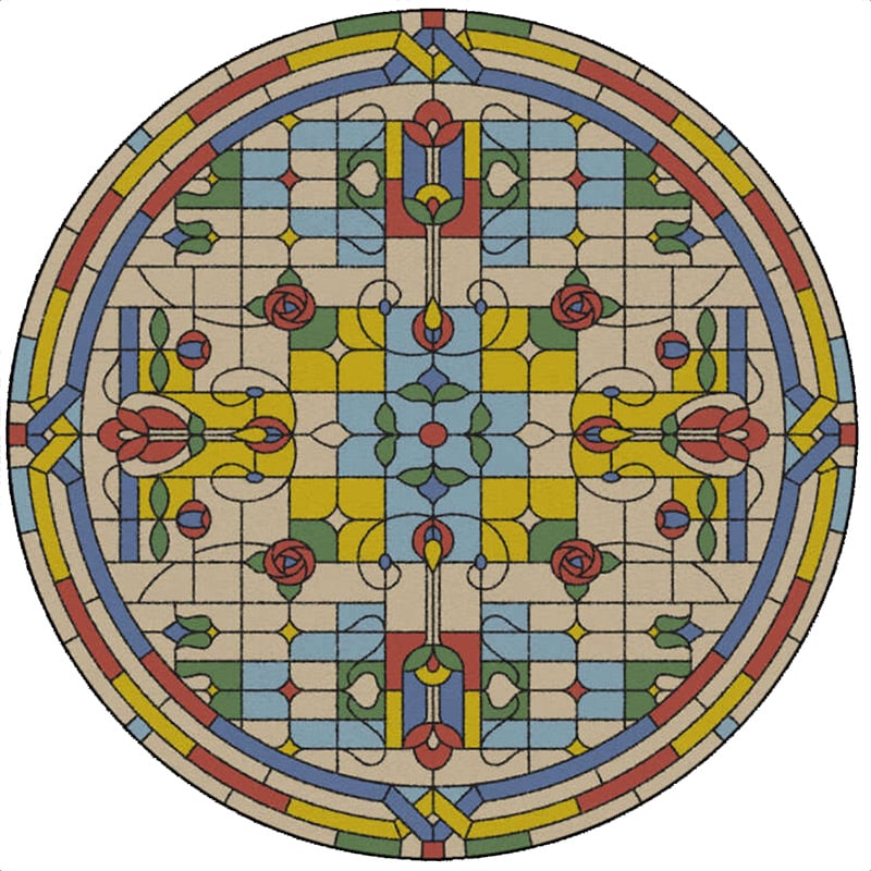 Tapis Vetro 3 Rond - Yo2