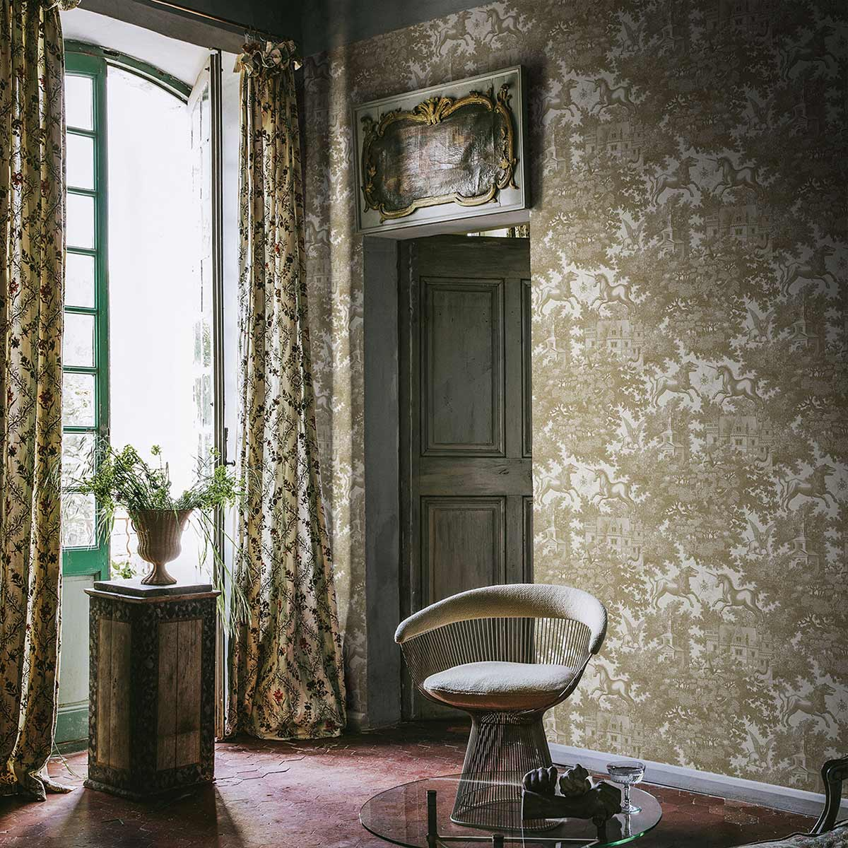 Castle Wallpaper Interior Design | Cabinets Matttroy