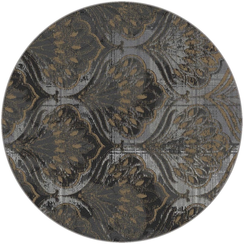 Tapis Oldish Chic Rond 2 - Yo2