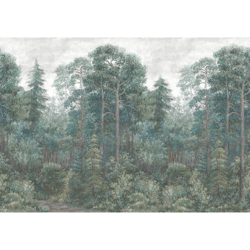 Green Wood Panel - Rebel Walls