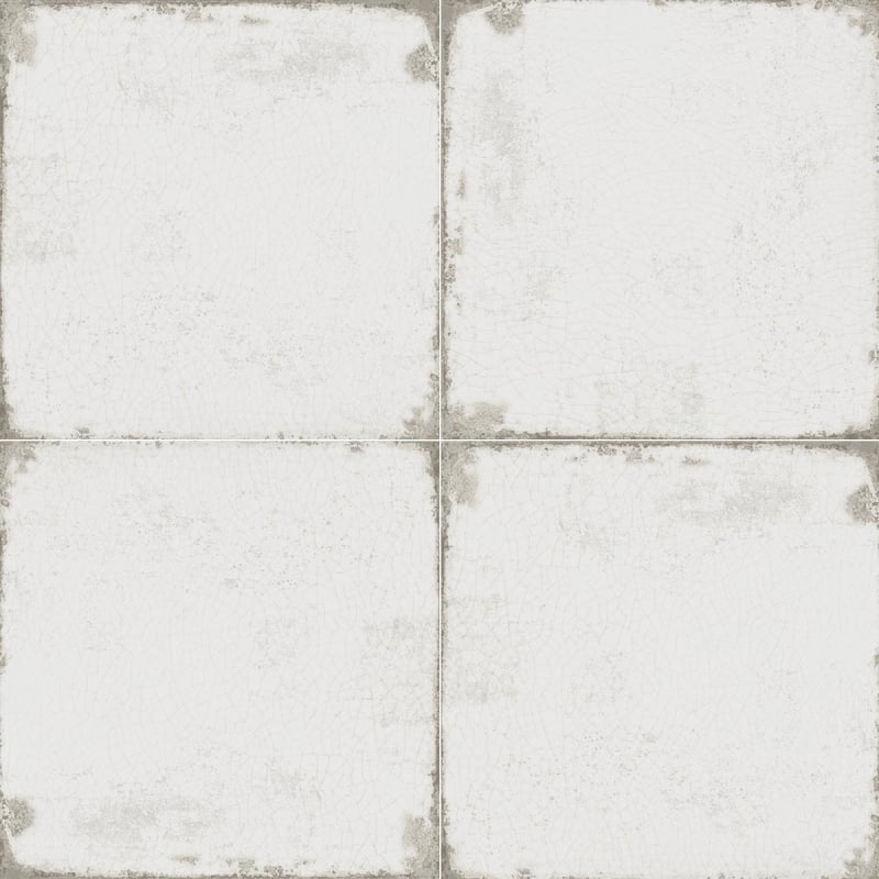 Pearl White Porcelain stoneware Nanda Tiles