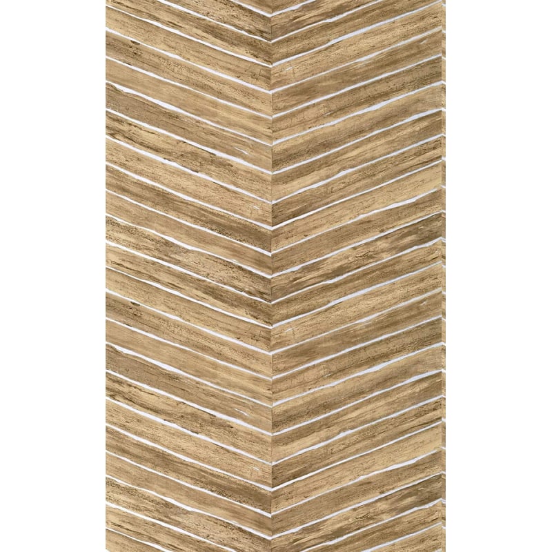 Wood Herringbone Wallpaper - Thibaut