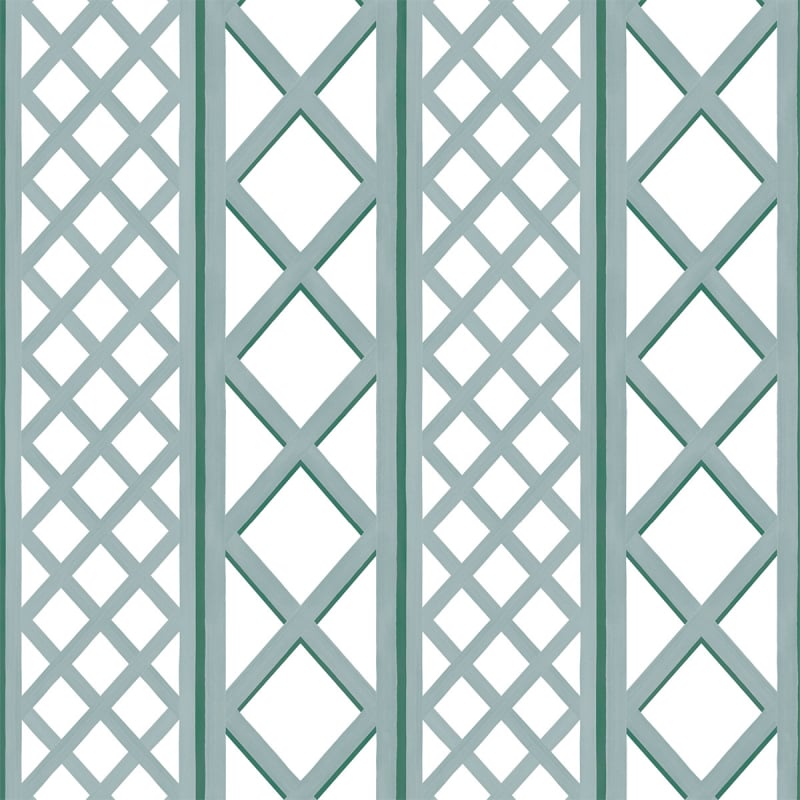 Treillage Wallpaper - Little Cabari