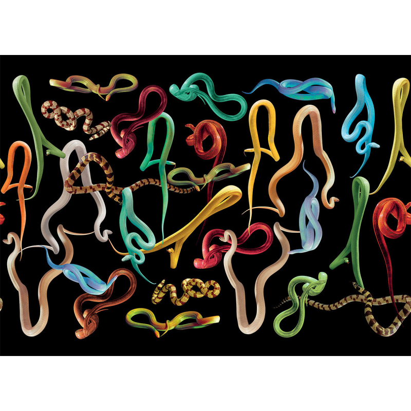 Snakes Storm Panel - London Art