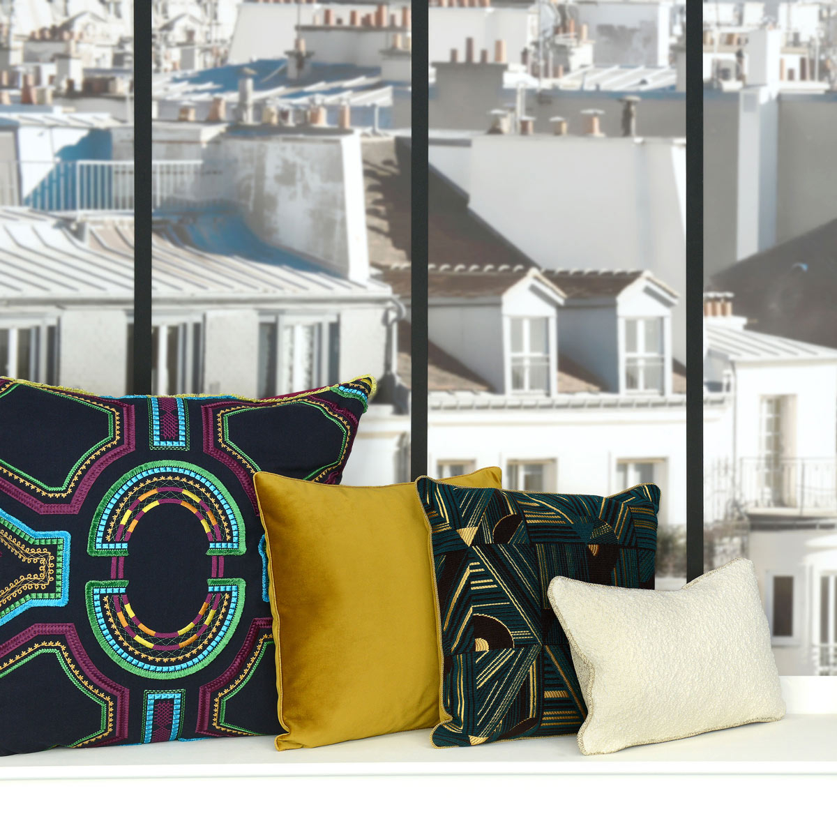 Coussin Galapagos Lelièvre Paris