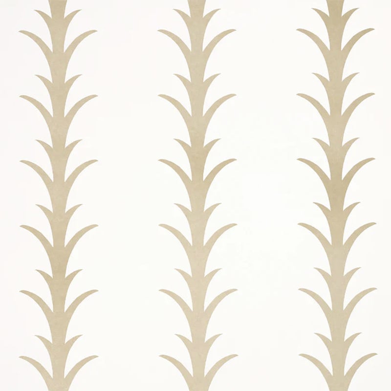 Acanthus Stripe wallpaper - Schumacher